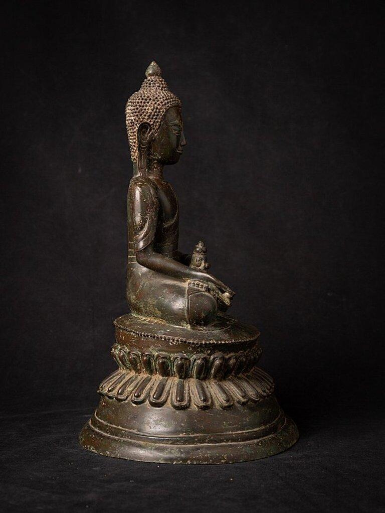 Old Bronze Burmese Buddha Statue from Burma For Sale at 1stDibs