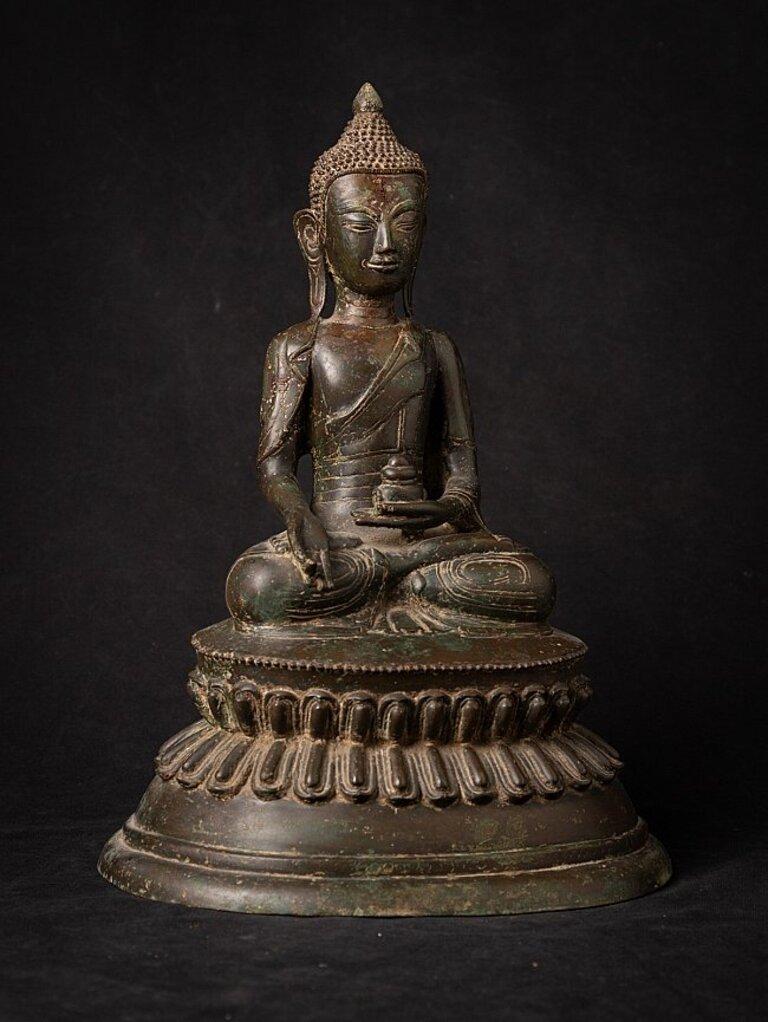 Old Bronze Burmese Buddha Statue from Burma For Sale at 1stDibs