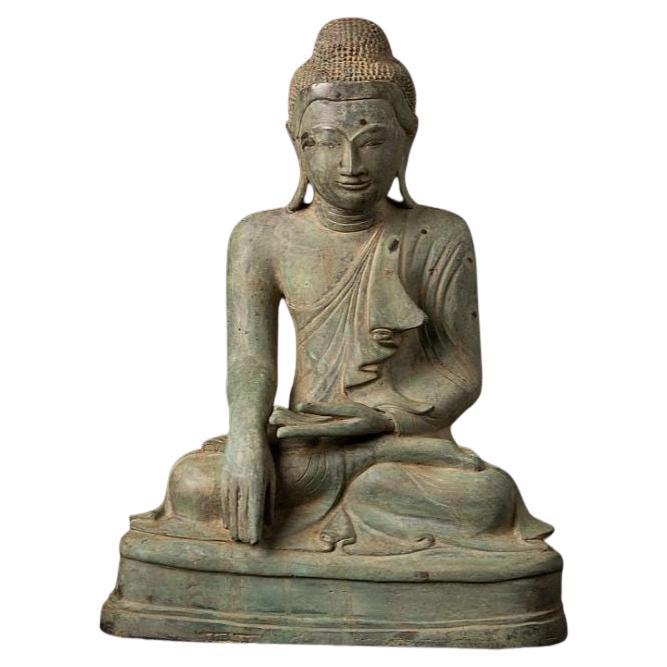 Old Bronze Burmese Buddha Statue from Burma For Sale at 1stDibs