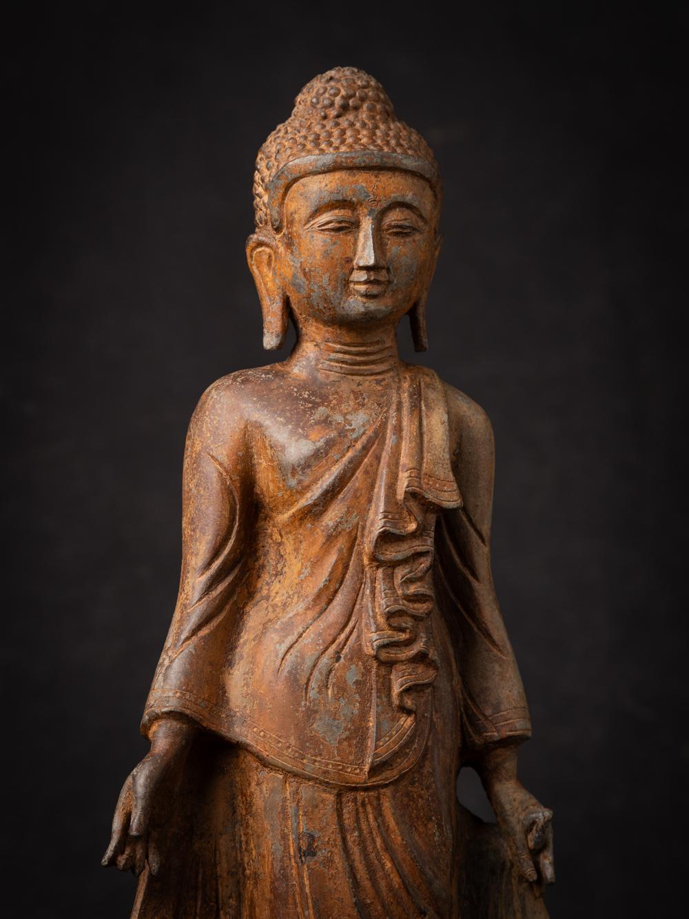 Old bronze Burmese Buddha statue from Burma - Originalbuddhas For Sale ...