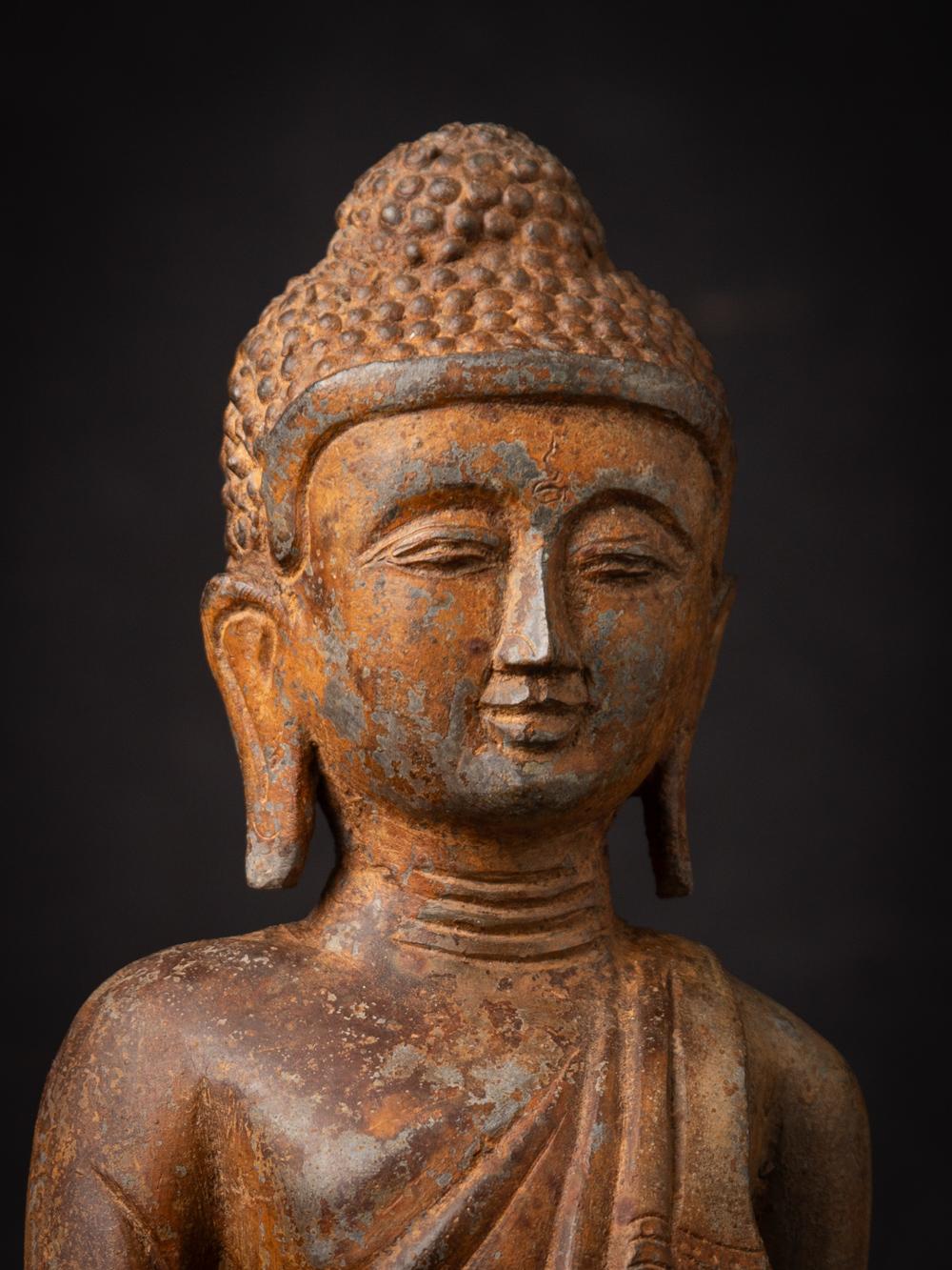 Old bronze Burmese Buddha statue from Burma - Originalbuddhas For Sale ...