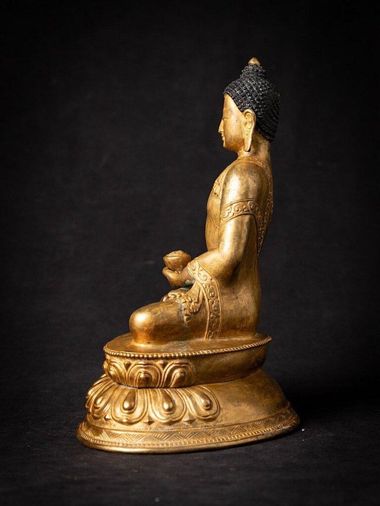 Old Bronze Nepali Buddha Statue from Nepal For Sale at 1stDibs