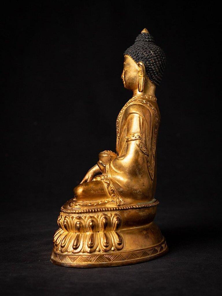 Old Bronze Nepali Buddha Statue from Nepal For Sale at 1stDibs