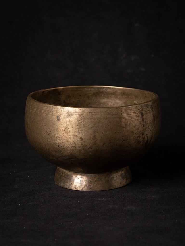Old Bronze Nepali Singing Bowl from Nepal For Sale at 1stDibs