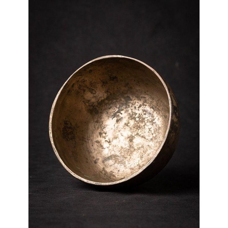 Old Bronze Nepali Singing Bowl from Nepal Original Buddhas For Sale at ...