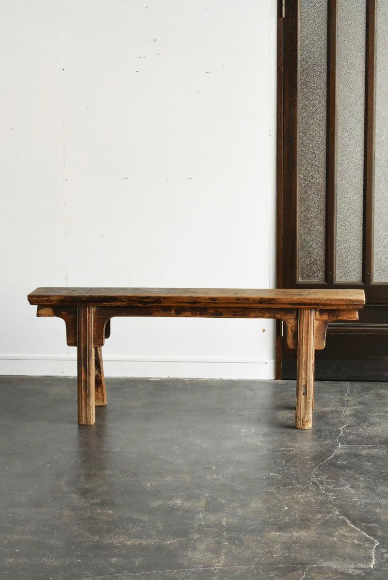 Old Chinese Wooden Bench / the Republic of China Era / Wabi-Sabi ...