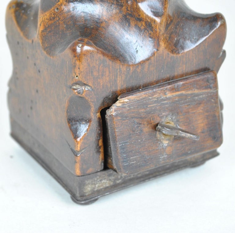Old Coffee Mill, Model Said Louis XIV, 18th Century For Sale at 1stDibs