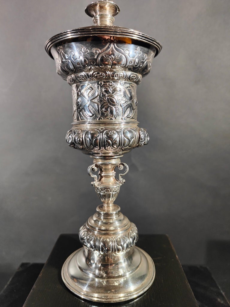 Old Cup In Sterling Silver For Sale at 1stDibs