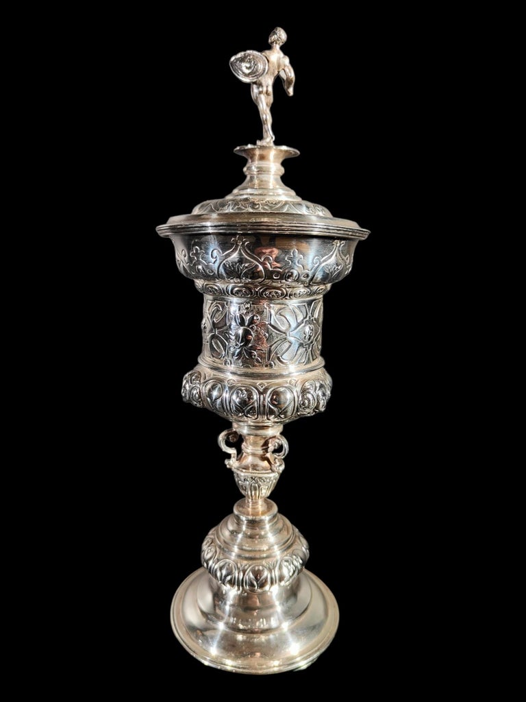 Old Cup In Sterling Silver For Sale at 1stDibs
