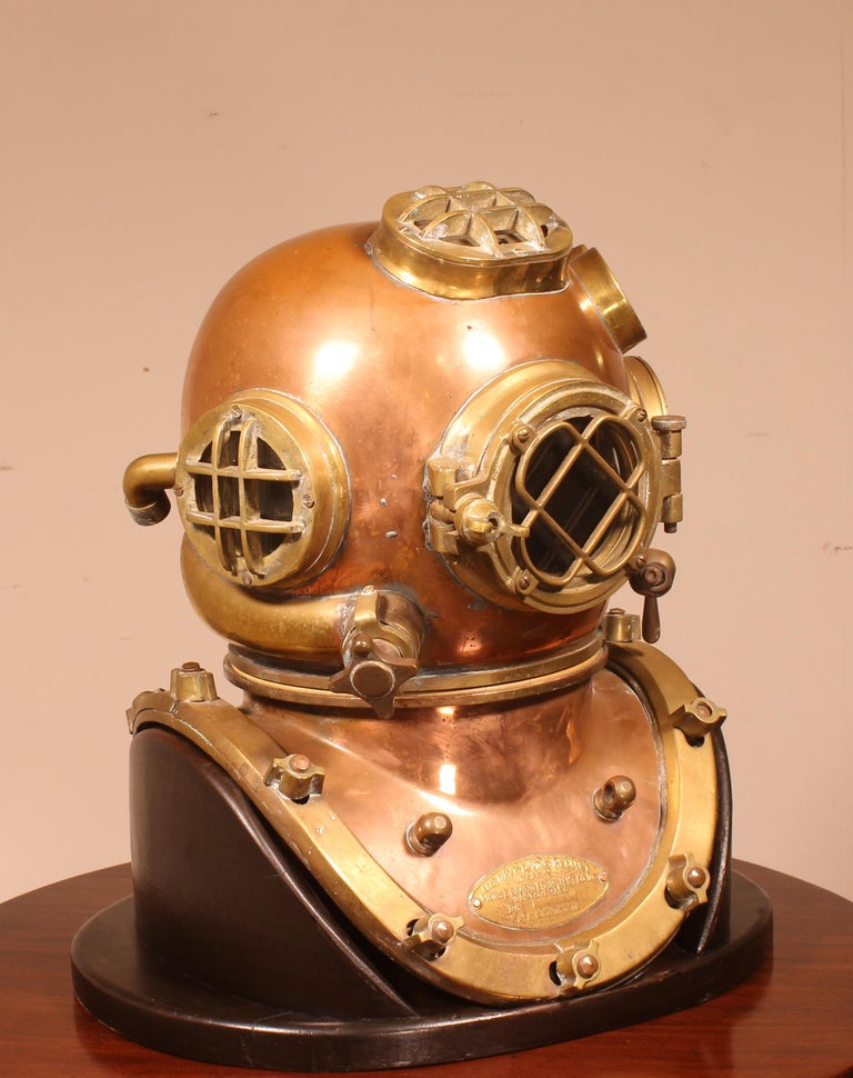 Old Diving Mask Us Diving Helmet Mark V at 1stDibs