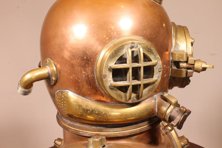 Old Diving Mask Us Diving Helmet Mark V at 1stDibs