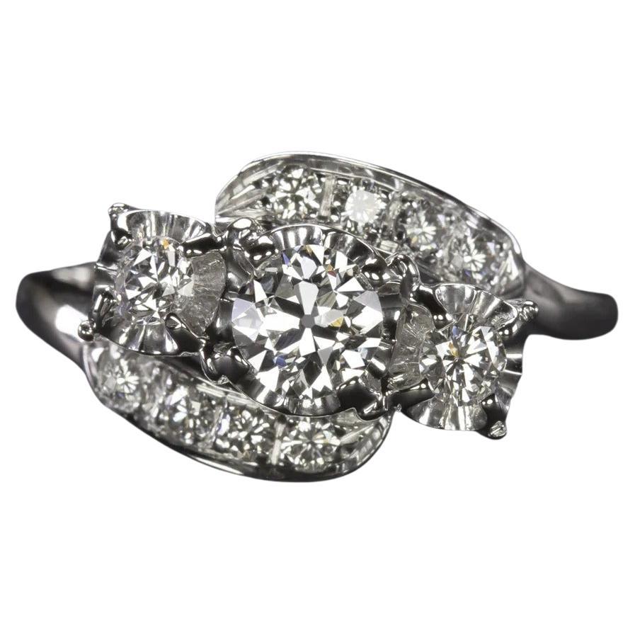 Antique Fancy Color Old European Cut Diamond Gold Men's Ring at 1stDibs ...