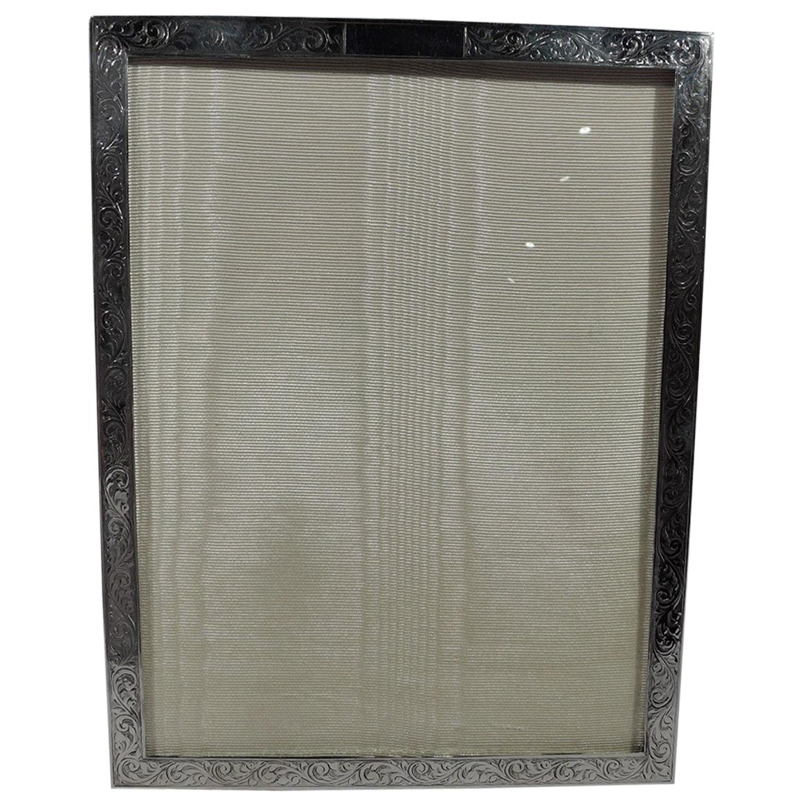 Sterling Silver Victorian Picture Frame at 1stDibs