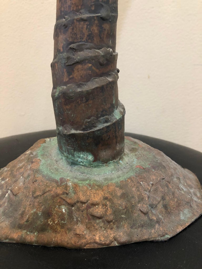 Old Florida Antique Bronze and Copper Palm Tree Sculpture For Sale at ...