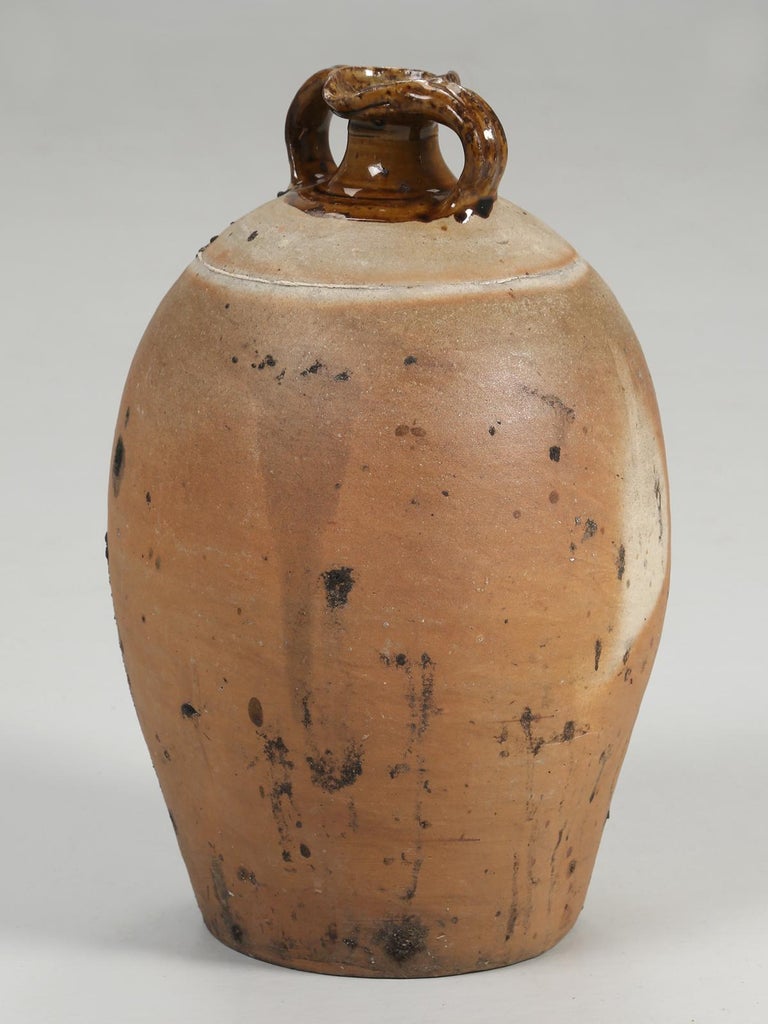 Old French Walnut Oil Jug Removed from a Chateau from the Hills above ...