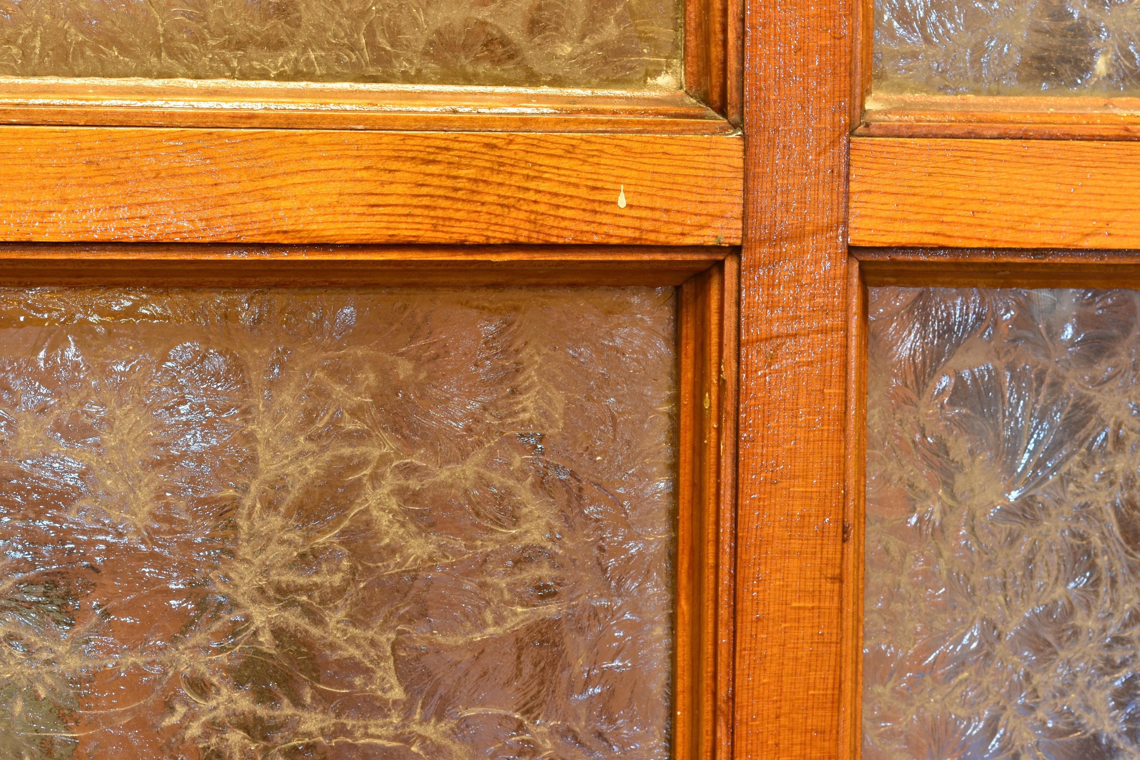 Old-Growth Douglas Fir Half View 4-Pane Door at 1stDibs | douglas fir ...