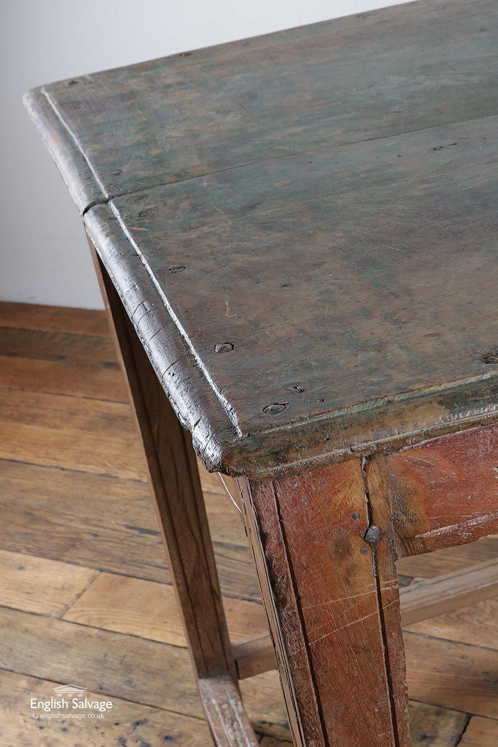 Old Hardwood Planked Table, 20th Century For Sale at 1stDibs
