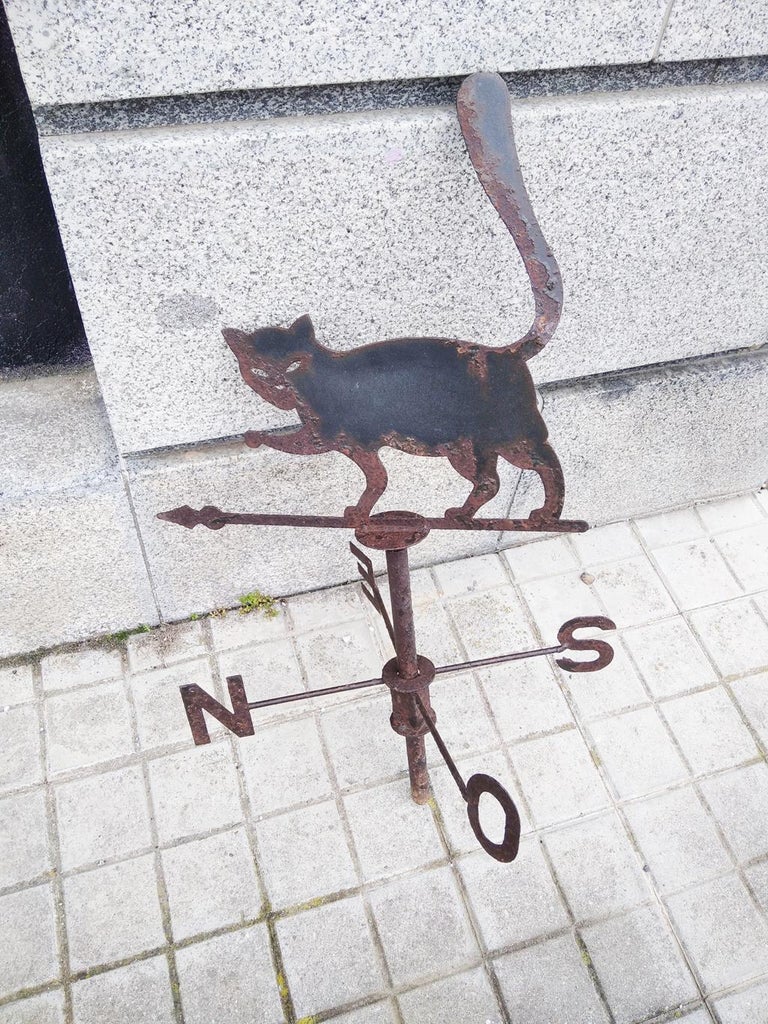 Old Iron Weather Vane, France at 1stDibs