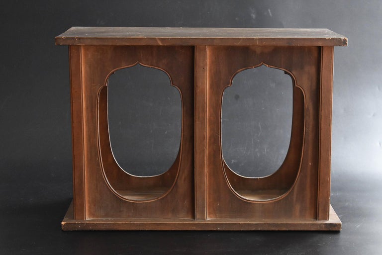 Beautiful Japanese architectural beauty stand / Antique Wooden ...