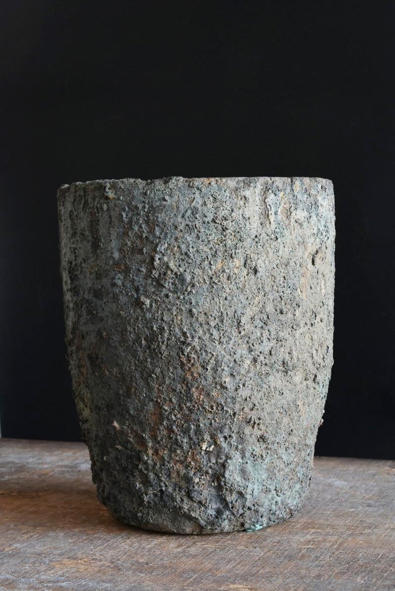 Old Japanese Crucible / Vases of Various Colors / Wabi-Sabi Art/ 20th ...