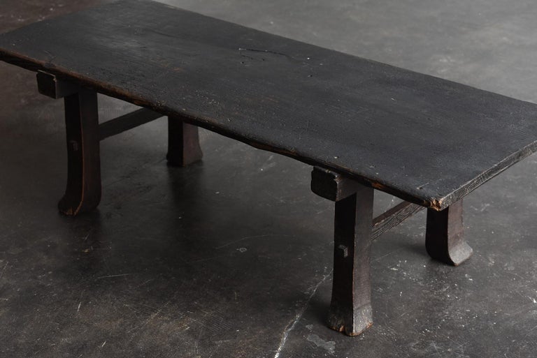 Old Japanese Desk '1700s-1800s' Edo Period Chestnut Antique Table or ...