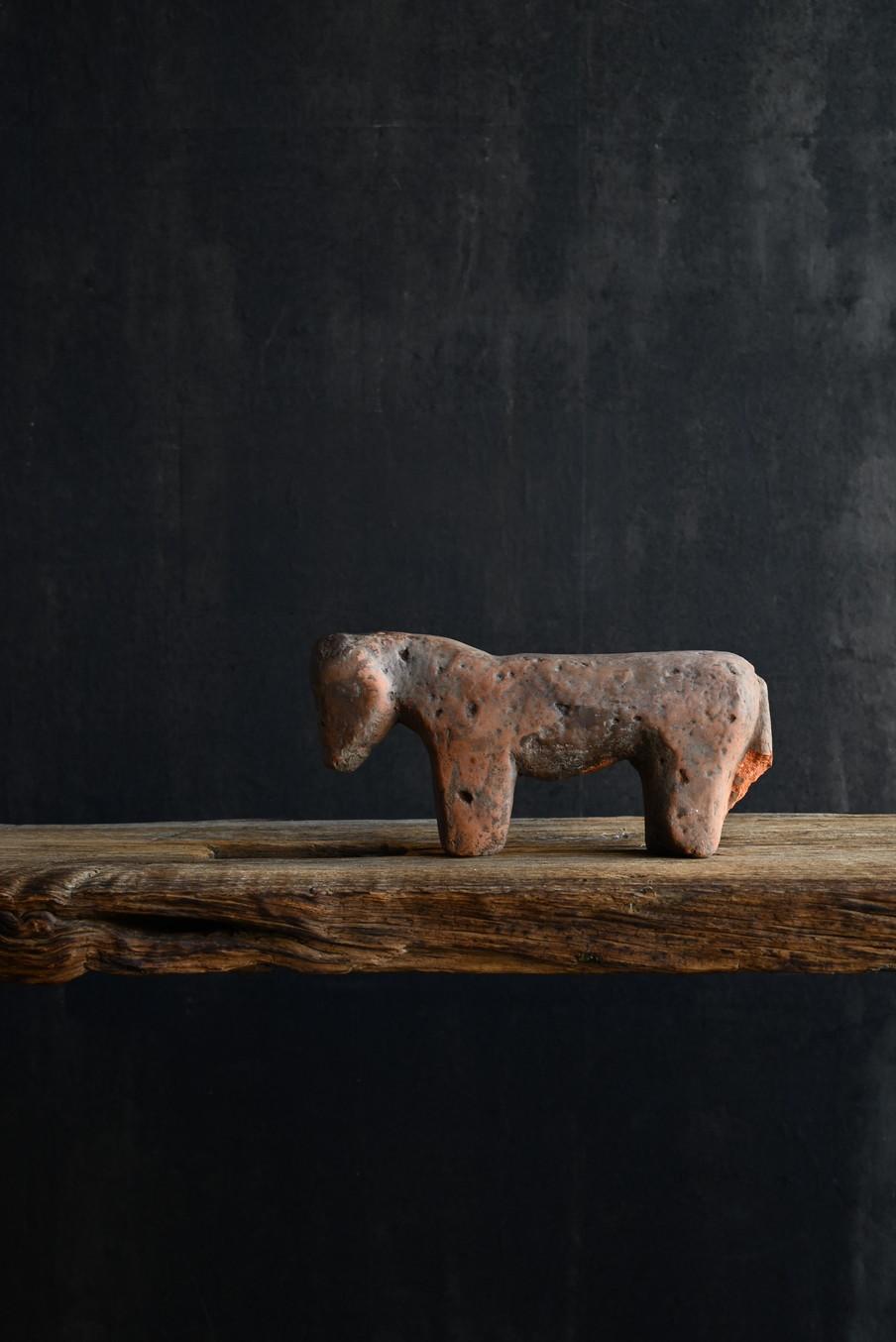 Old Japanese unglazed horse objects/before the 20th century For Sale at ...