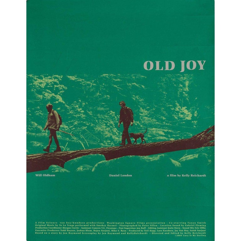 Old Joy 2006 U.S. Film Poster For Sale at 1stDibs
