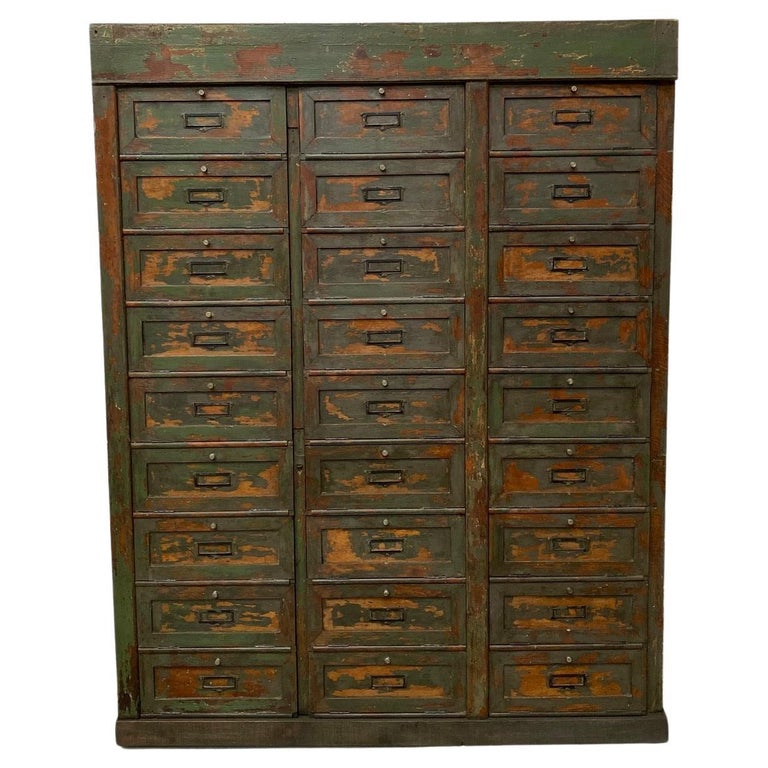 Old large valve cabinet For Sale at 1stDibs