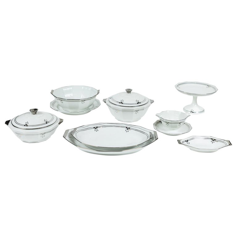 Old Limoges 'Unique' China Serving Pieces Set of 9 For Sale at 1stDibs