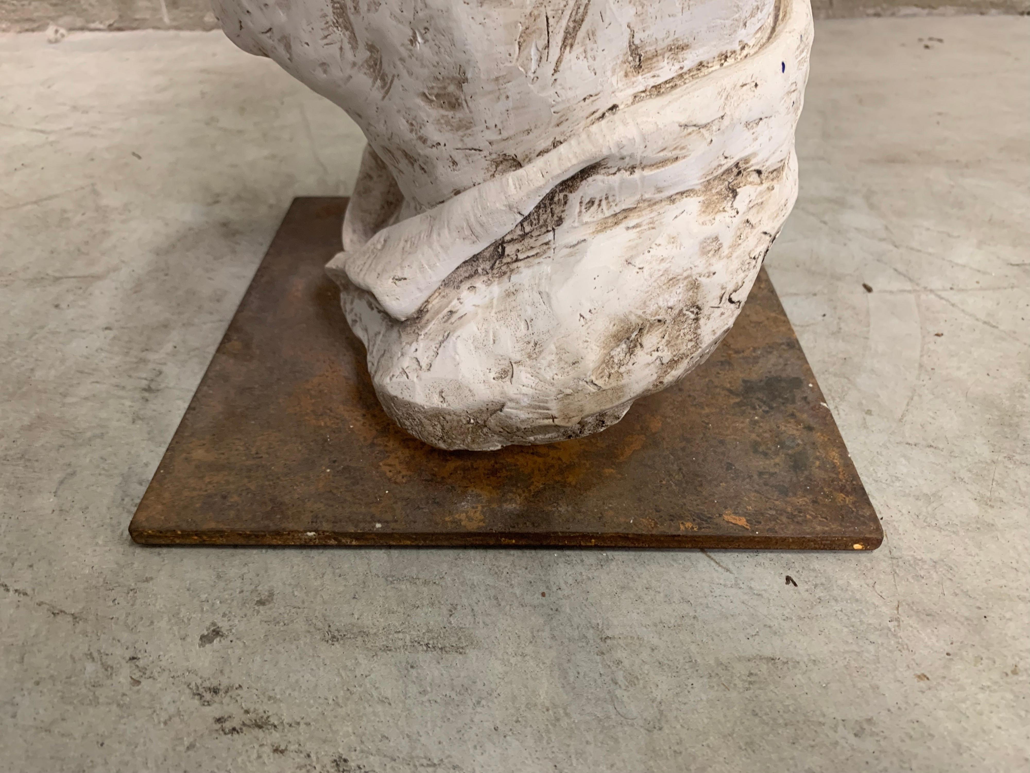"Old Man" Beautiful sculpture, lifesize made of clay at 1stDibs | old ...