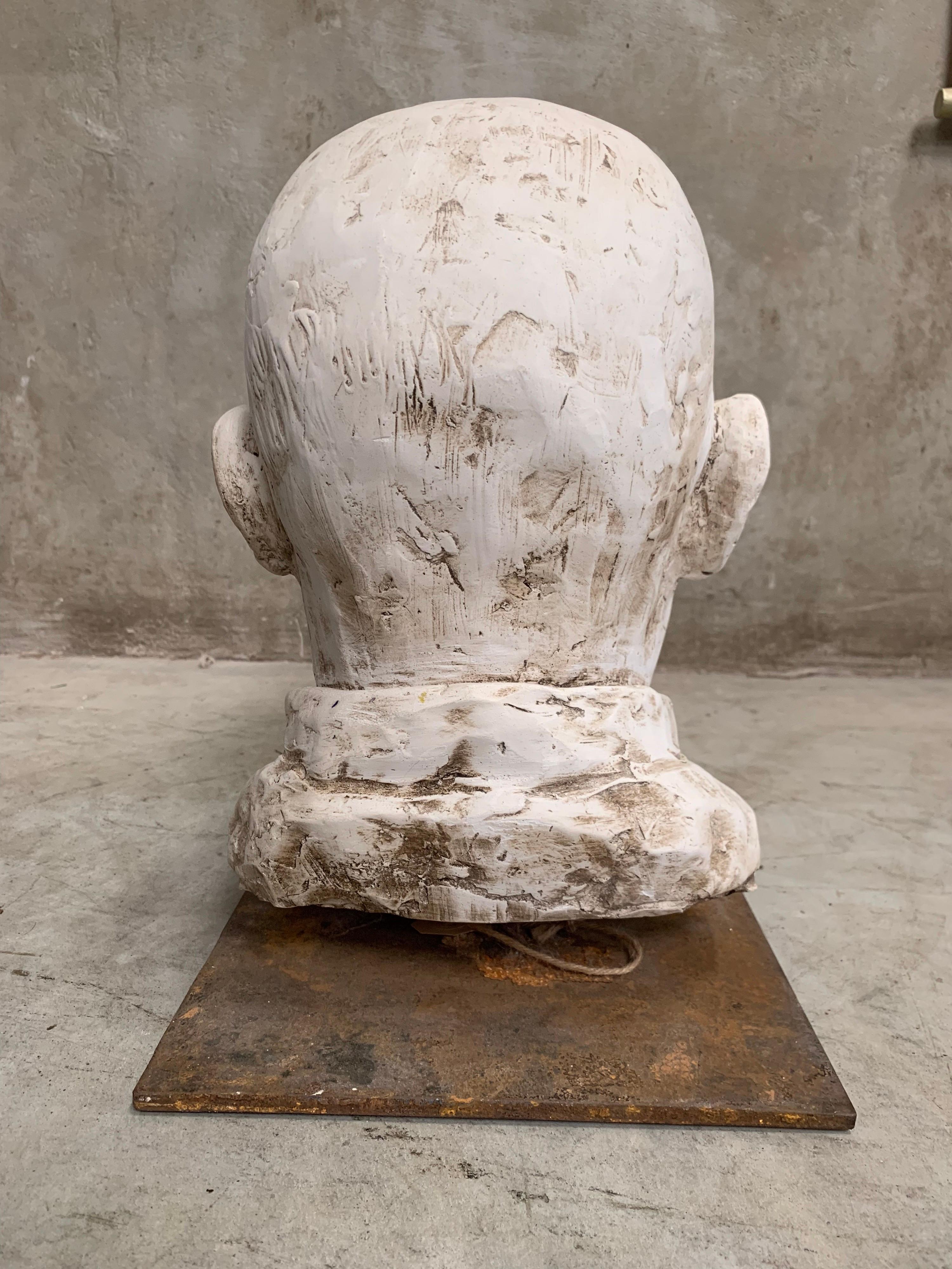 "Old Man" Beautiful sculpture, lifesize made of clay at 1stDibs | old ...