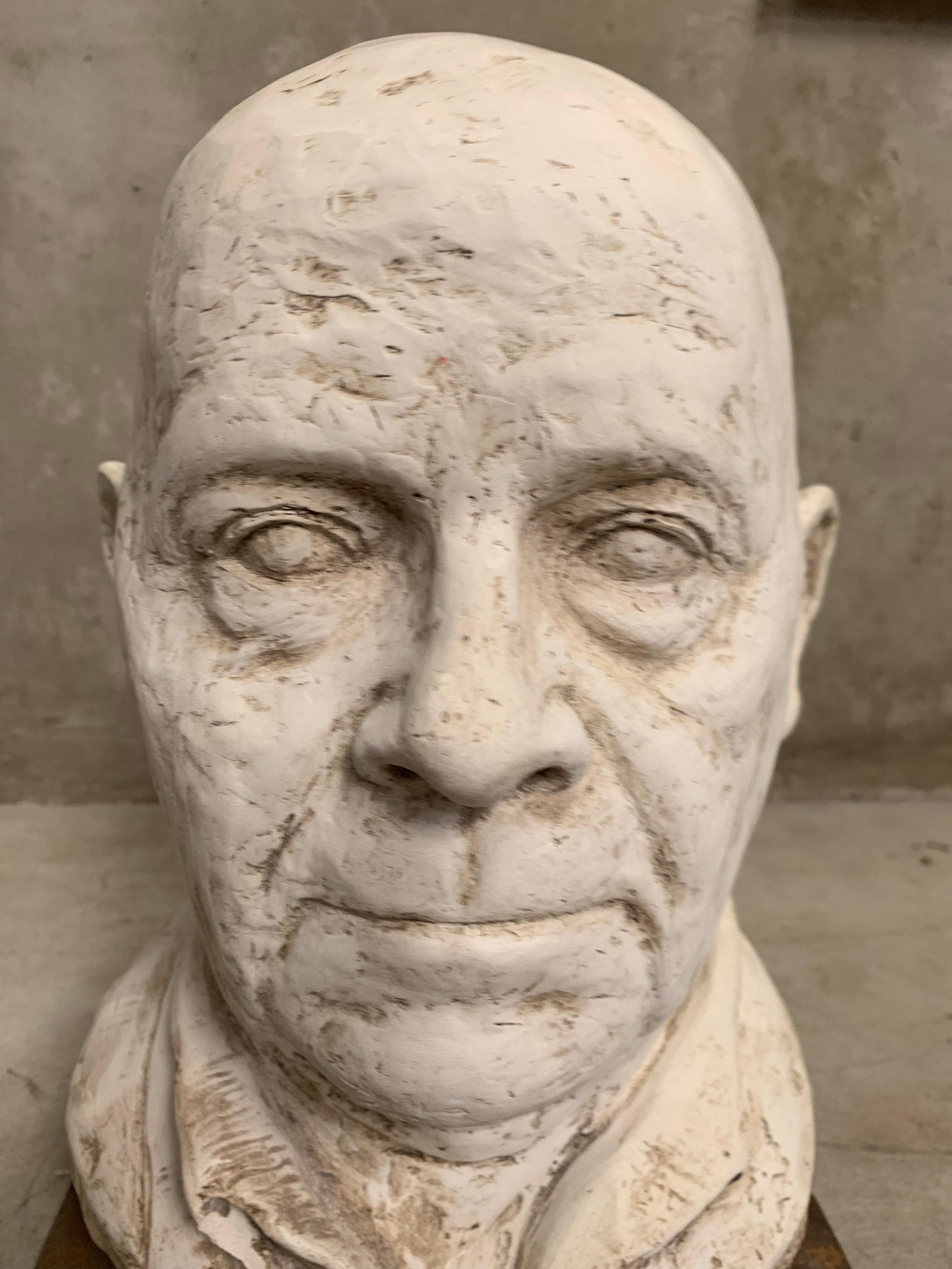 "Old Man" Beautiful sculpture, lifesize made of clay at 1stDibs | old ...