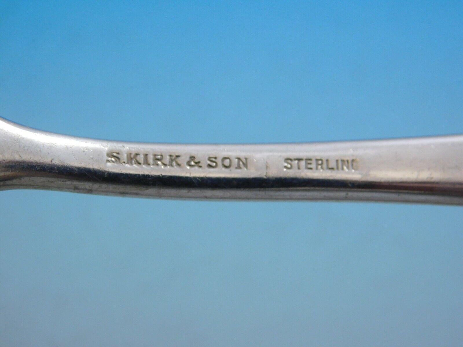 Old Maryland Engraved by Kirk Sterling Silver Flatware Set 142 pcs Mono ...