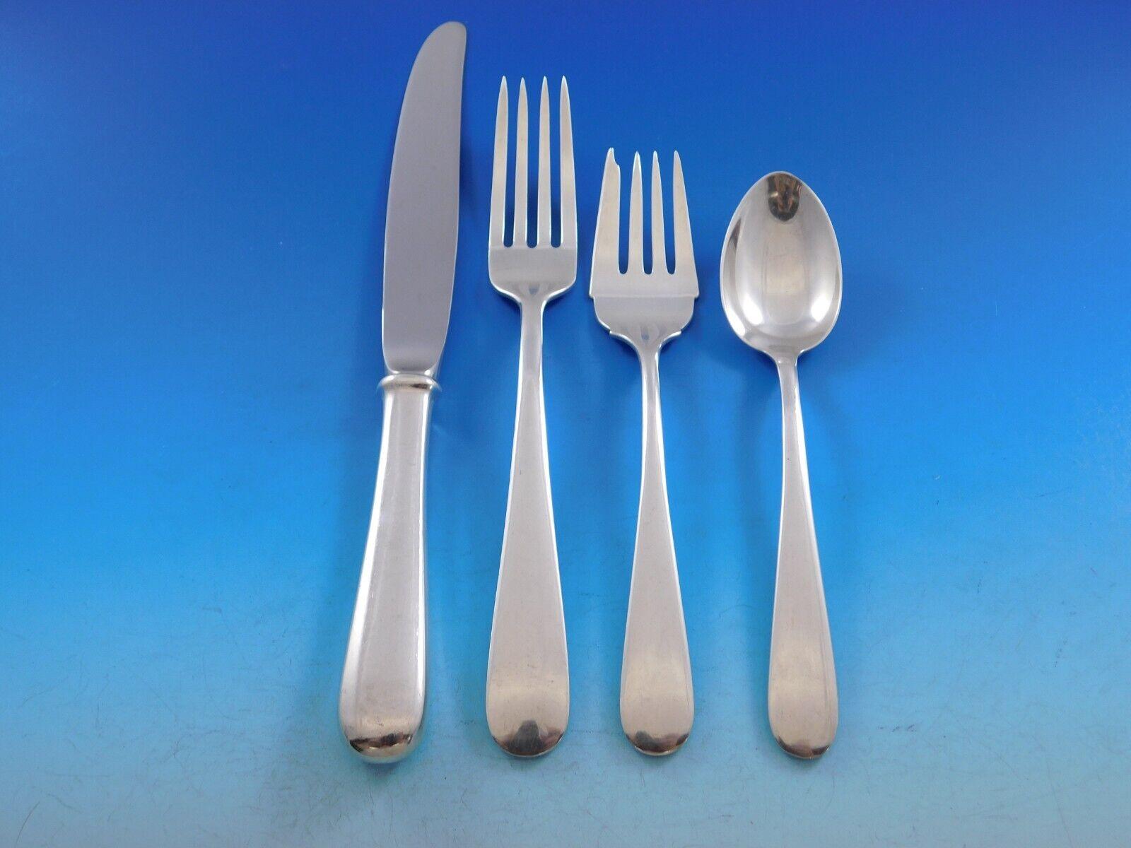 Old Maryland Plain by Kirk Sterling Silver Flatware Set Service 48 pcs ...