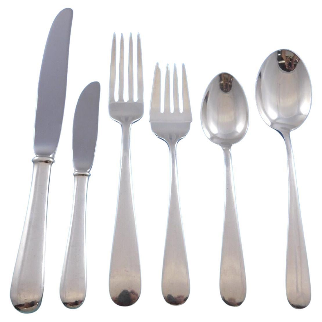 Old Maryland Engraved by Kirk Sterling Silver Flatware Set for 8 ...