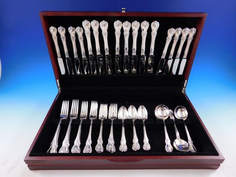 Old Master by Towle Sterling Silver Flatware Set for 8 Service 56 ...