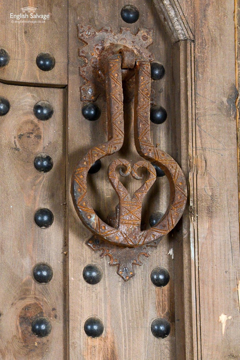 Old Moroccan Door with Judas / Wicket Door, 20th Century For Sale at ...