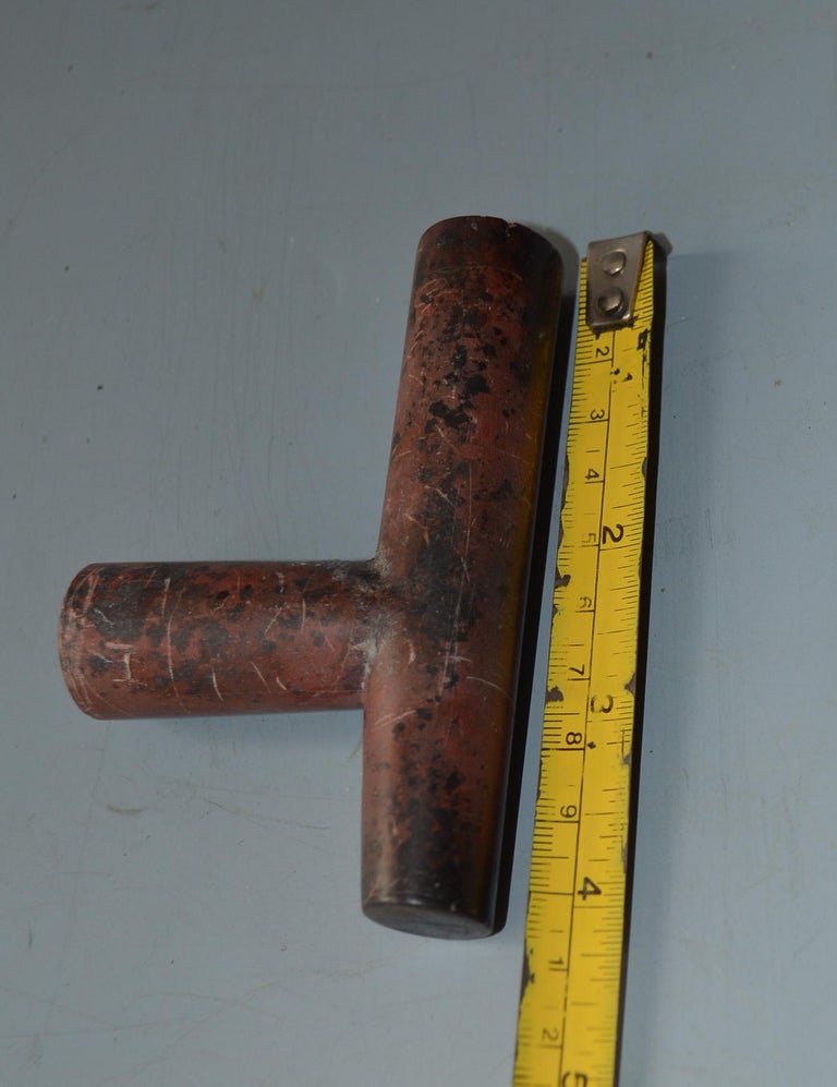 Old Native American Plains Indian Caitlinite Pipe Bowl For Sale at 1stDibs