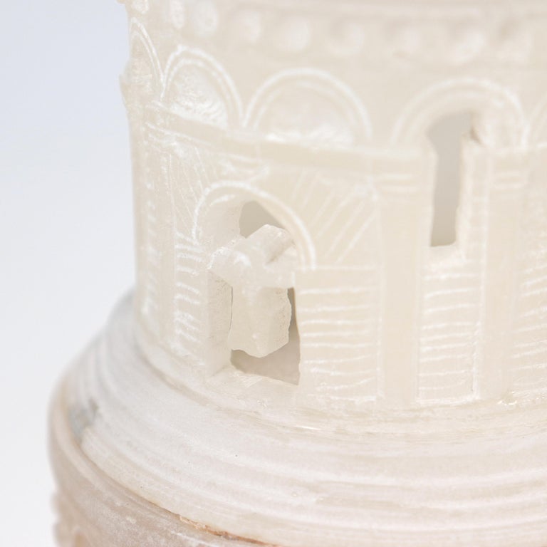 Old or Antique Grand Tour Style Alabaster Leaning Tower of Pisa ...