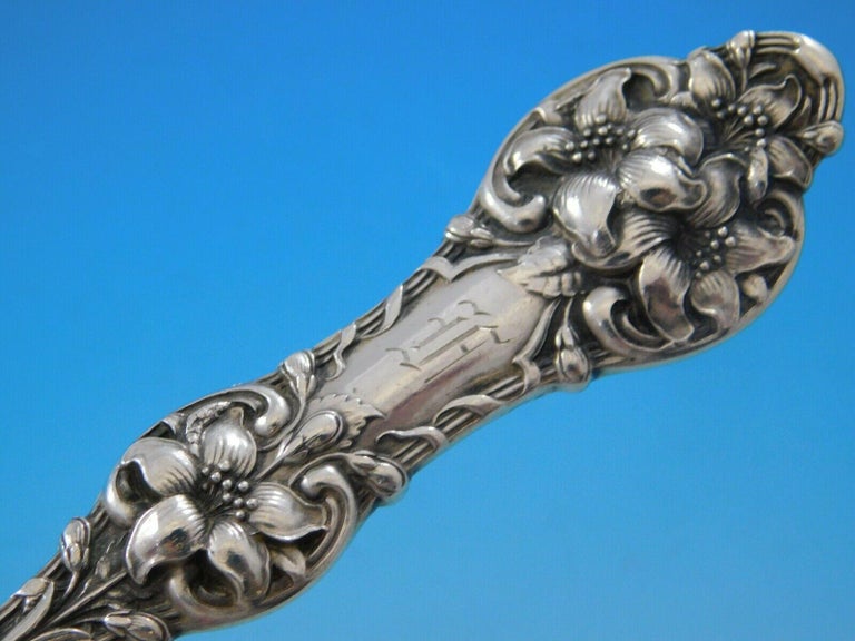 Old Orange Blossom by Alvin Sterling Silver Flatware Service 60 Pcs Set ...