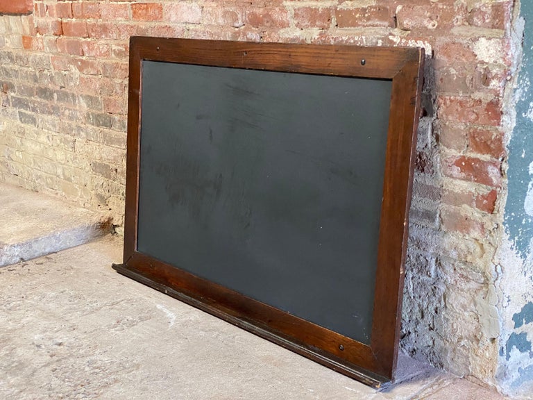 Old Schoolhouse Slate Chalkboard at 1stDibs