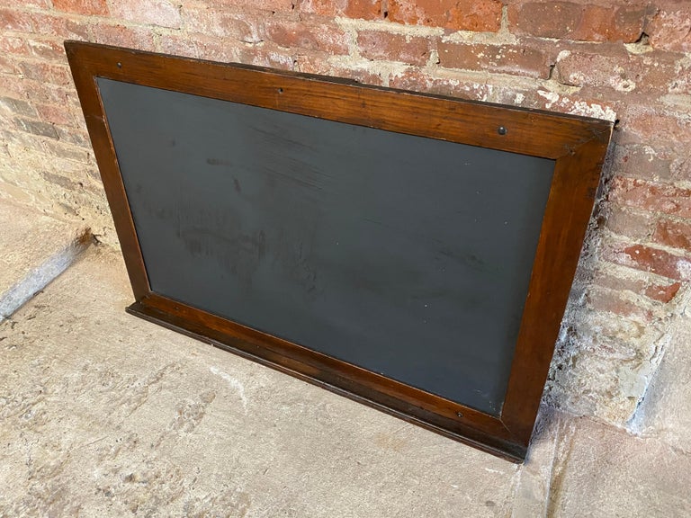 Old Schoolhouse Slate Chalkboard at 1stDibs