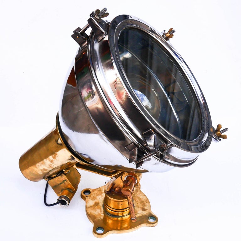 Old Searchlight English Navy, circa 1960-1969 For Sale at 1stDibs
