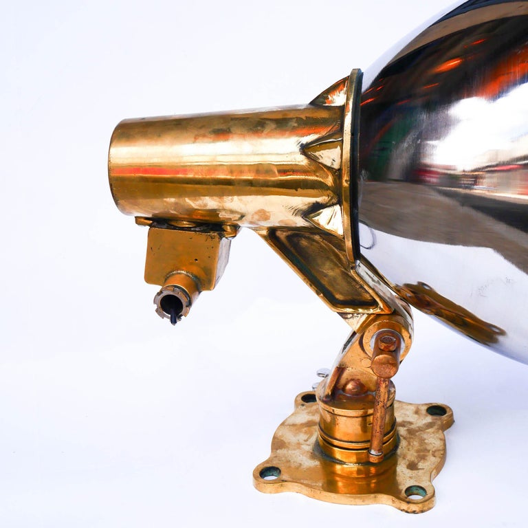 Old Searchlight English Navy, circa 1960-1969 For Sale at 1stDibs