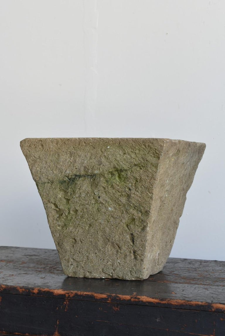 Old Stones in a Japanese Garden "Tsukubai" Stone Water Basin / Garden ...