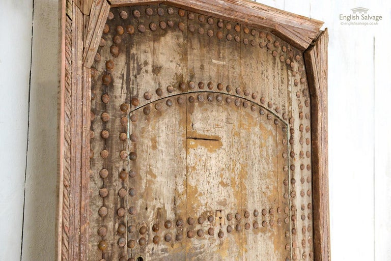Old Studded Framed Moroccan Door Judas Gate, 20th Century For Sale at ...