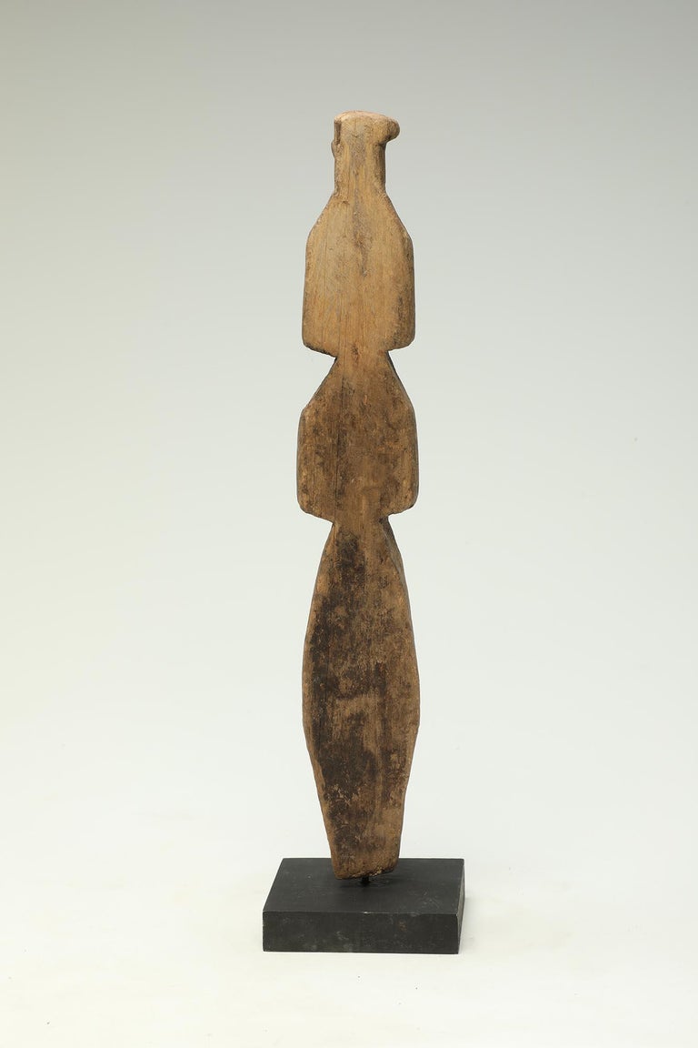 Old Weathered Hardwood Kuna Indian Abstract Figure, Panama, Ina Sua ...