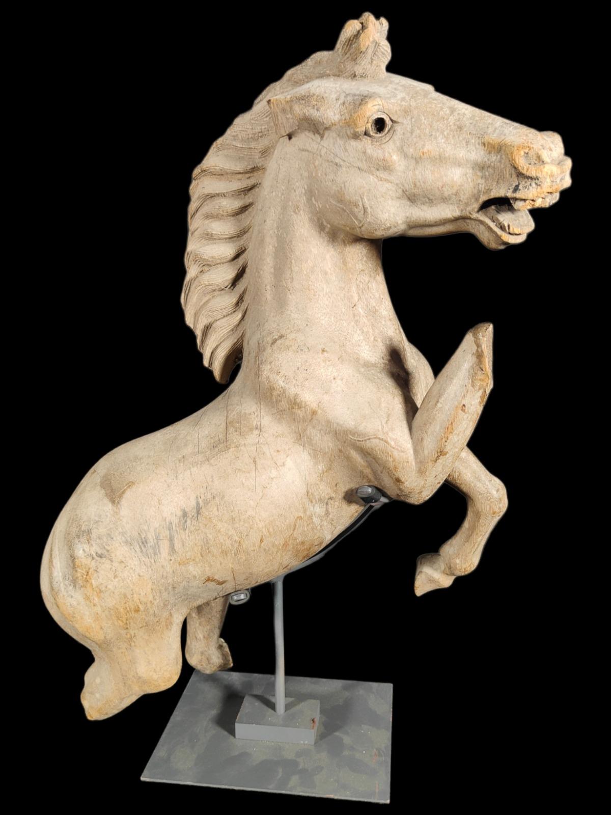 Old Wooden Horse 20th Century at 1stDibs