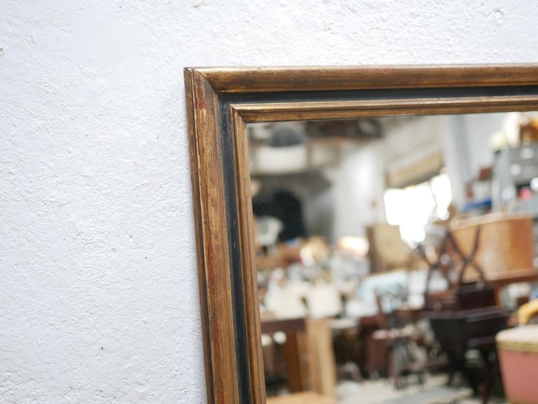 Old Wooden Mirror For Sale at 1stDibs