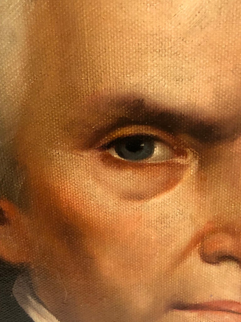 Old World Portrait of President James Madison by Henry Callan For Sale ...